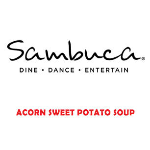 Sambuca: Acorn Sweet Potato Soup (V) - Our Kids Center